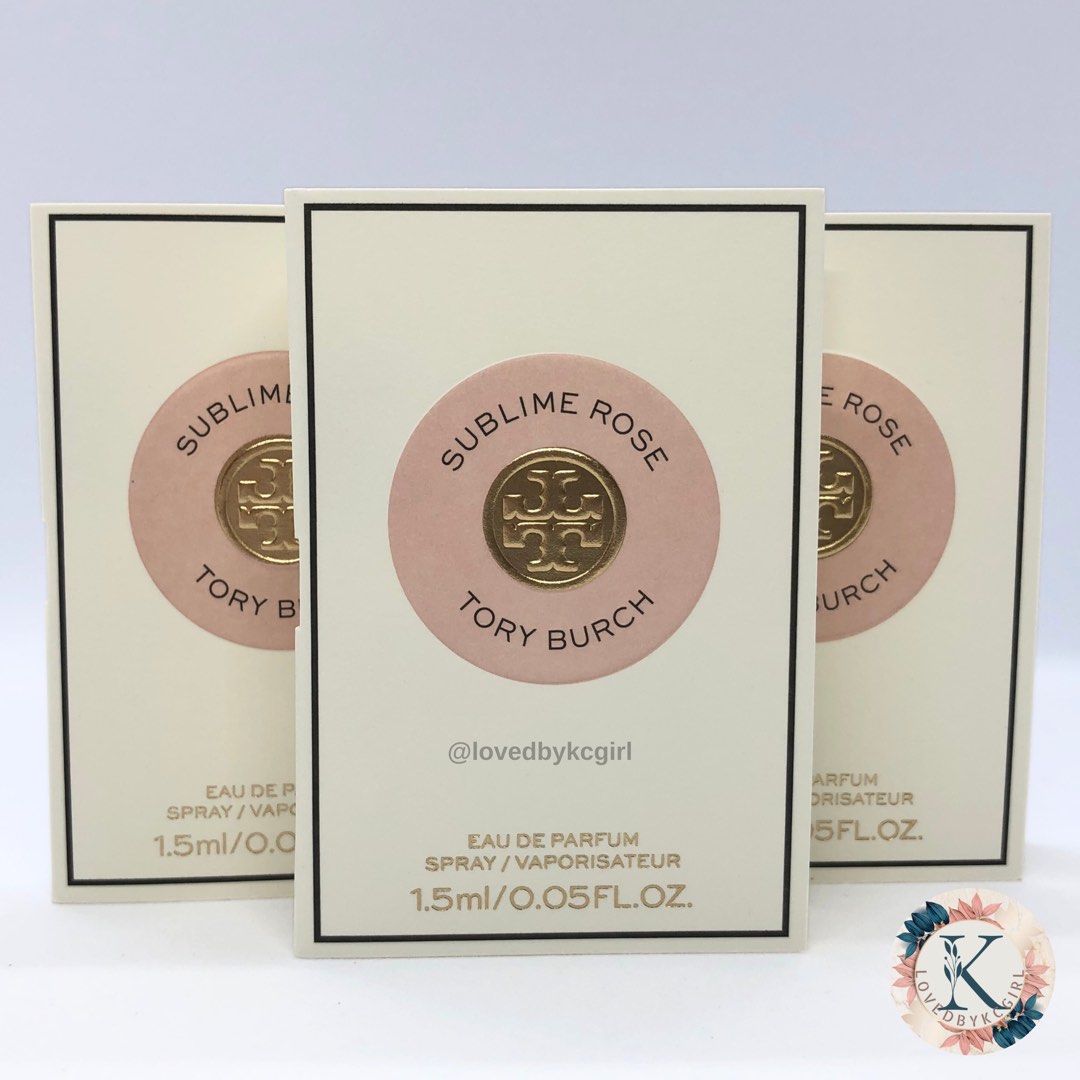 Tory Burch Sublime Rose EDP 1.5mL Perfume VIAL (SOLD PER PC), Beauty & Personal Care, Fragrance ...