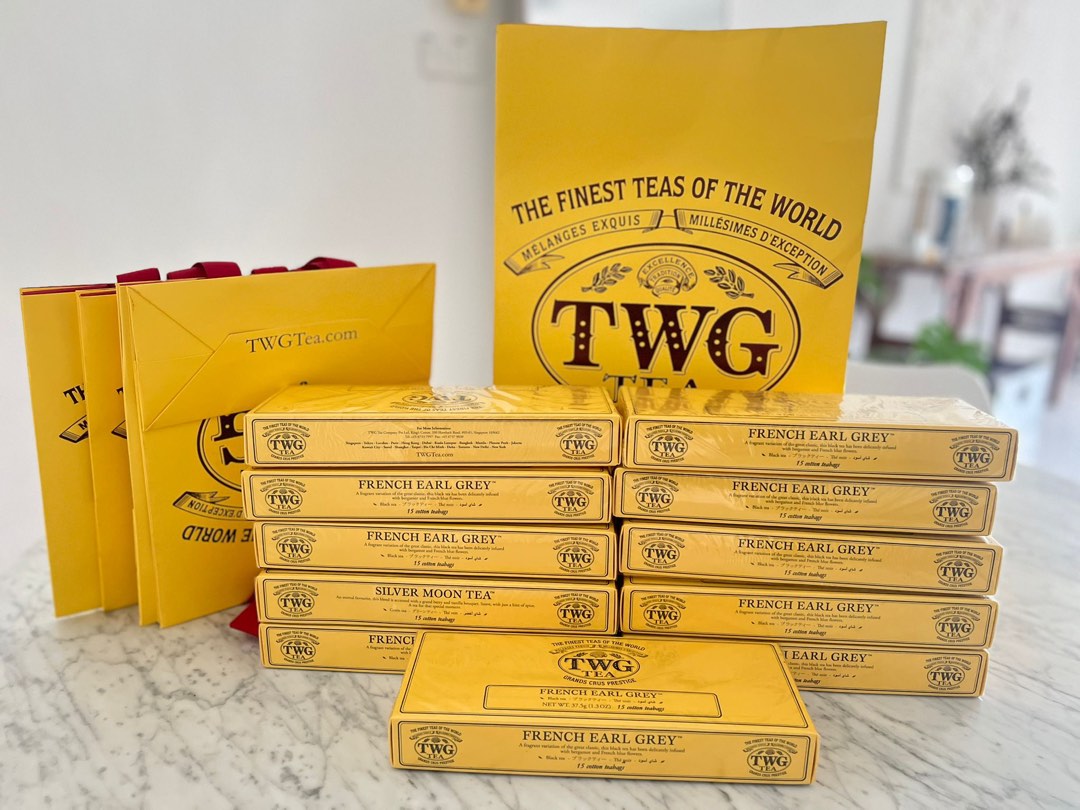 TWG tea (with paper bag) expiry 2026 and 2027, Food & Drinks, Beverages ...