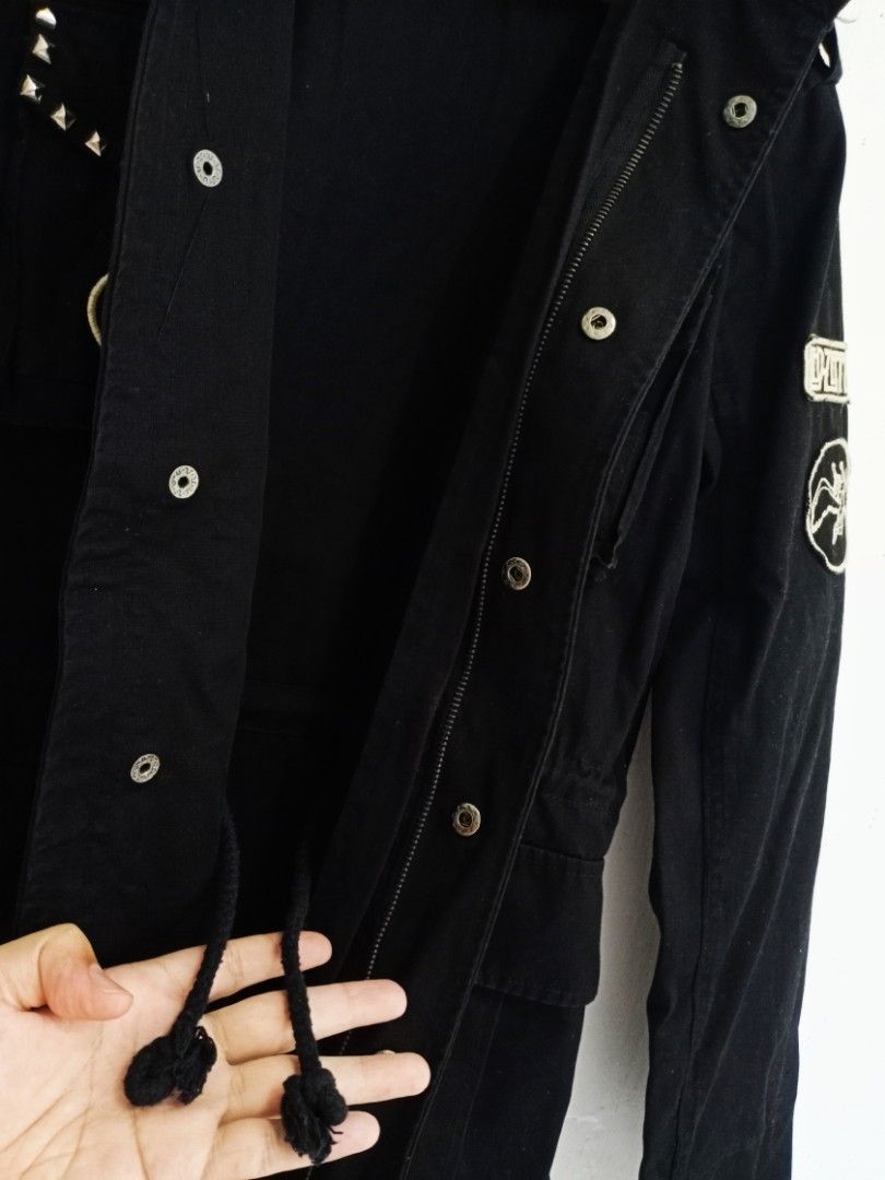 US ARMY X LED ZEPPELIN PARKA JACKET, Men's Fashion, Activewear on Carousell