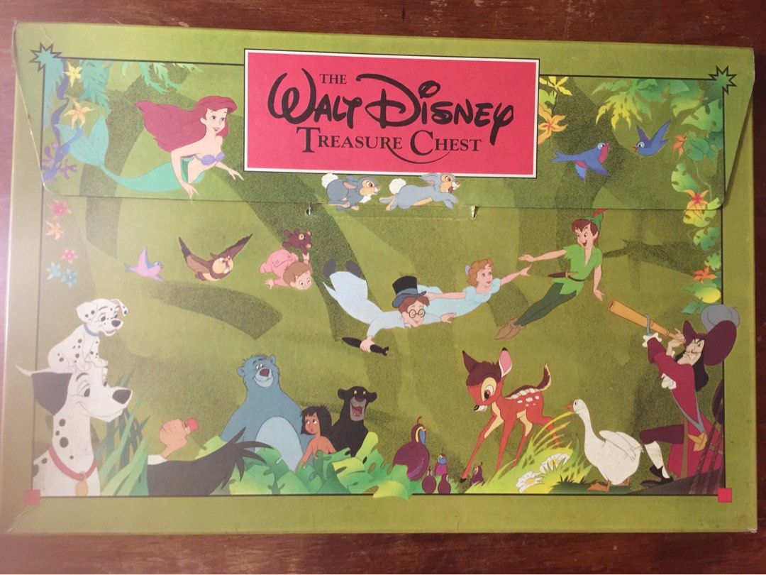 Walt Disney Treasure Chest Book Set 1991 Walt Disney Co Publish Tormont ...