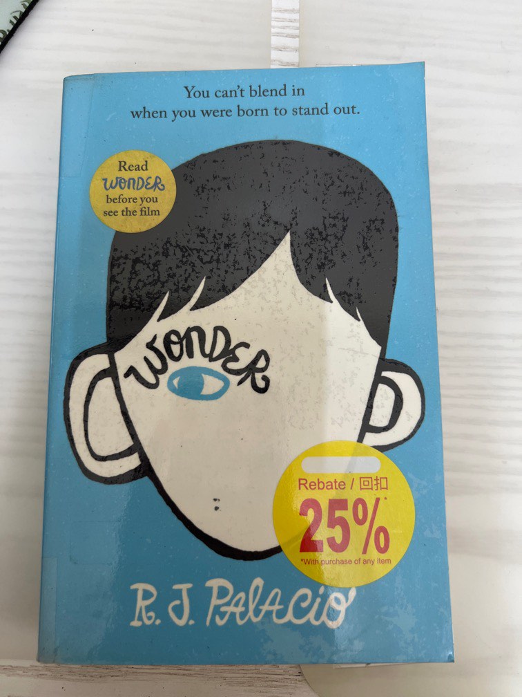 Wonder by R.J. Palacio, Hobbies & Toys, Books & Magazines, Storybooks ...