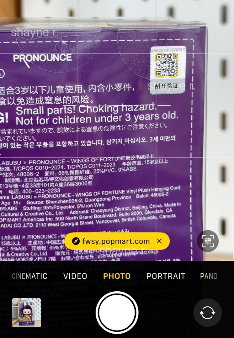 WTS Pop Mart Labubu x Pronounce Wings of Fortune, Hobbies & Toys, Toys ...