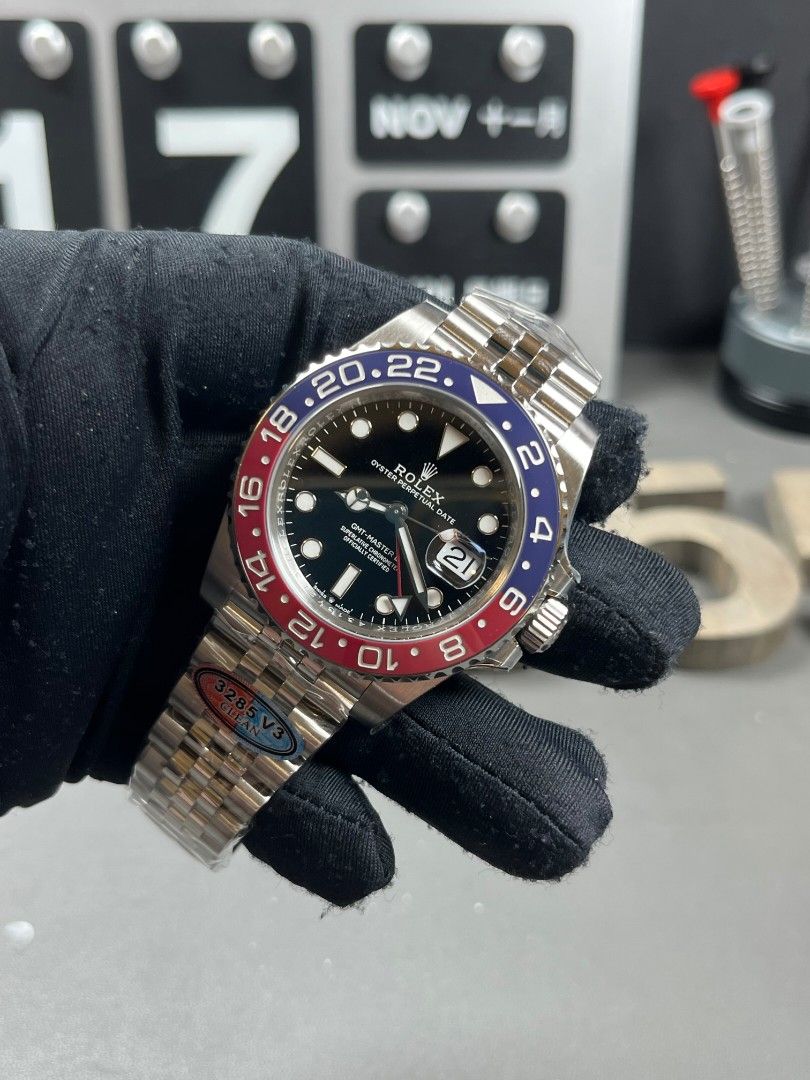 Rolex GMT Master II (Pepsi) MK3 126710BLRO - 2024 Clean Factory CF v3 ...