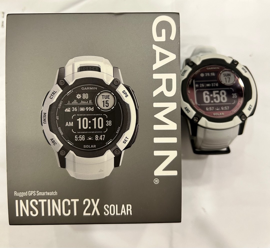 1 year old Garmin Instinct 2X Solar RM1288, Men's Fashion, Watches ...