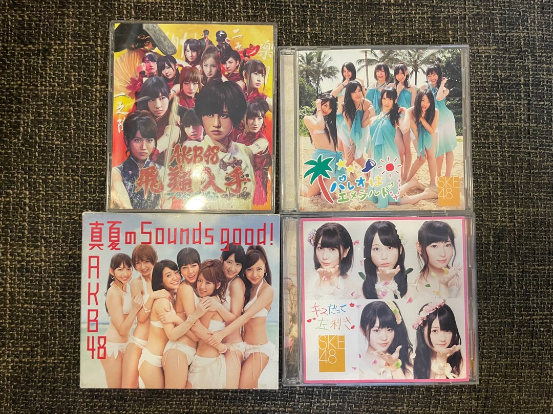 AKB 48 SKE 48 Japanese CD Idol Lot, Hobbies & Toys, Memorabilia & Collectibles, K-Wave on Carousell