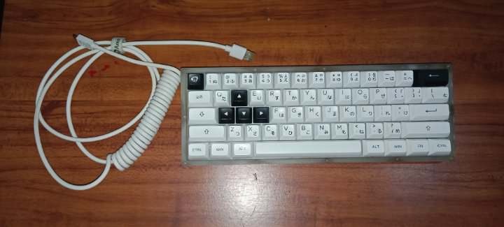 AKKO Keyboard Acrylic 61, Computers & Tech, Parts & Accessories ...