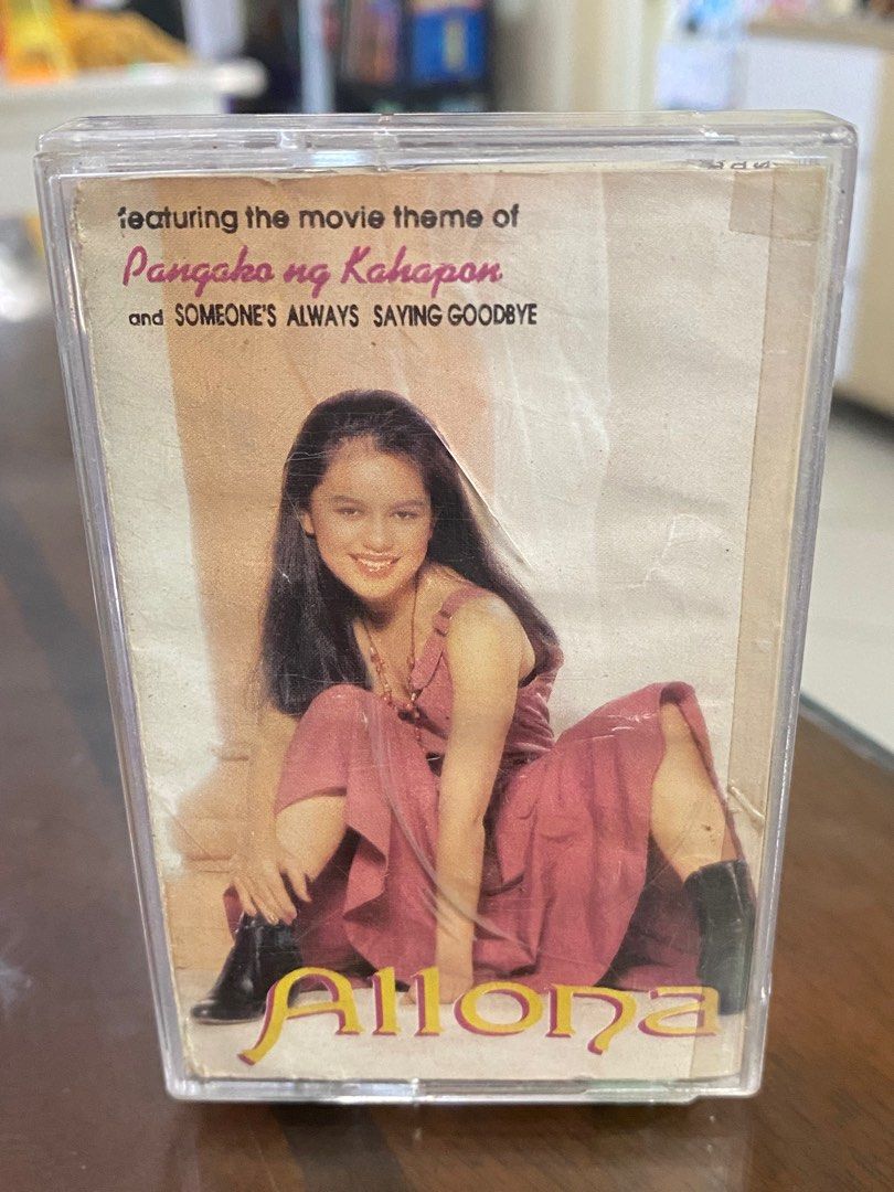 Allona - Pangako ng Kahapon Movie Theme OPM Philippines Original Music Album Cassette Tape ...