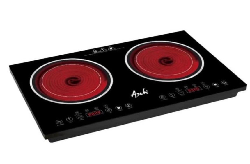 Asahi IS 200 Double Burner Infrared Stove, TV & Home Appliances ...