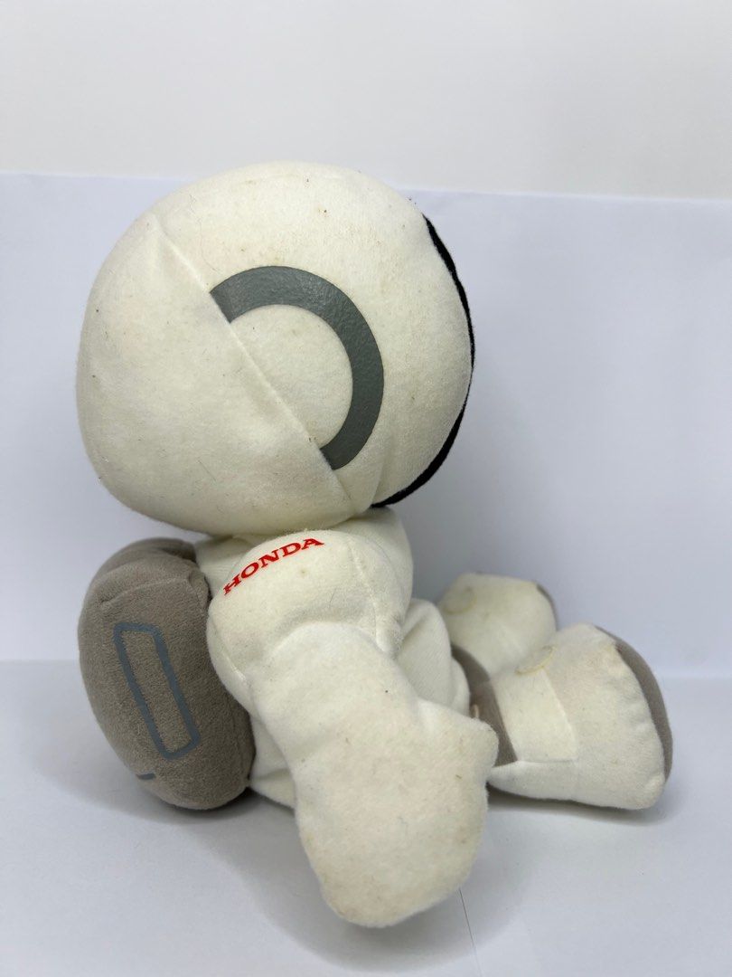 ASIMO Humanoid Honda Robot Hand Puppet Plush and Asimo Soft Vinyl Coin ...