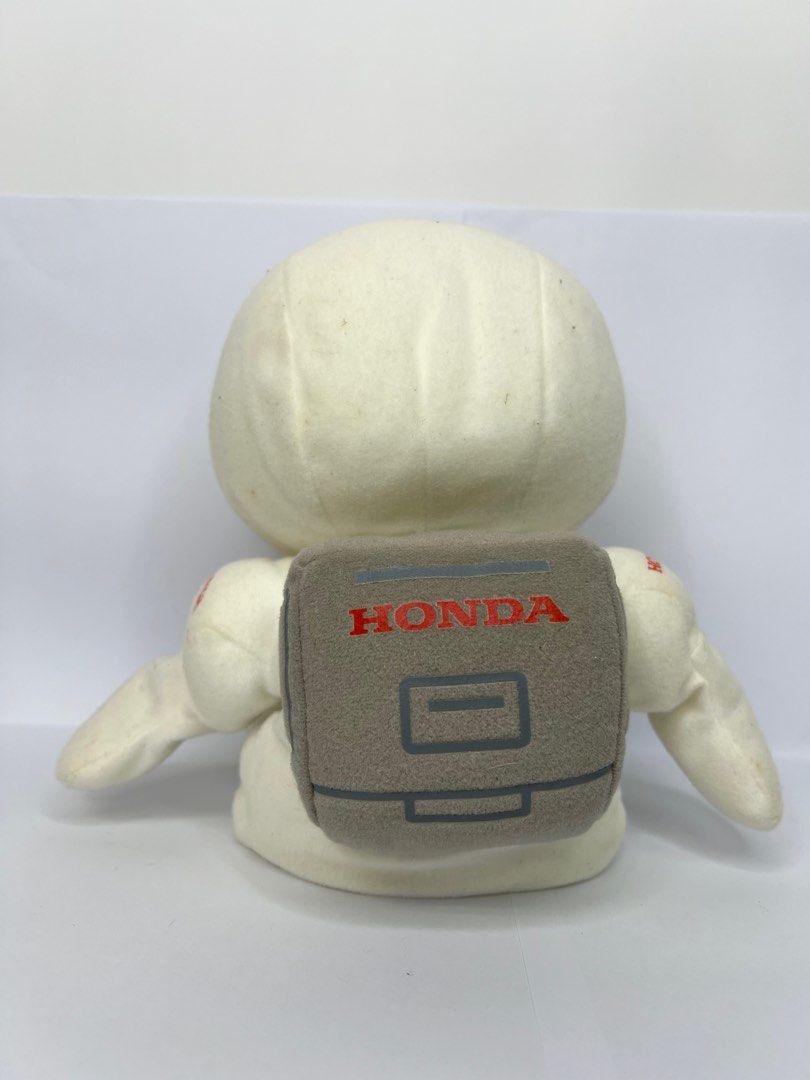 ASIMO Humanoid Honda Robot Hand Puppet Plush and Asimo Soft Vinyl Coin ...