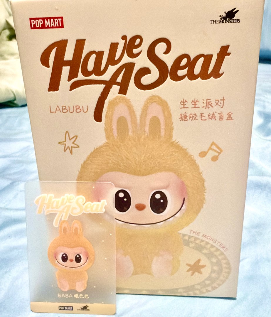 Authentic Labubu v2 Baba Popmart Soft Toy BNIF, Hobbies & Toys, Toys ...
