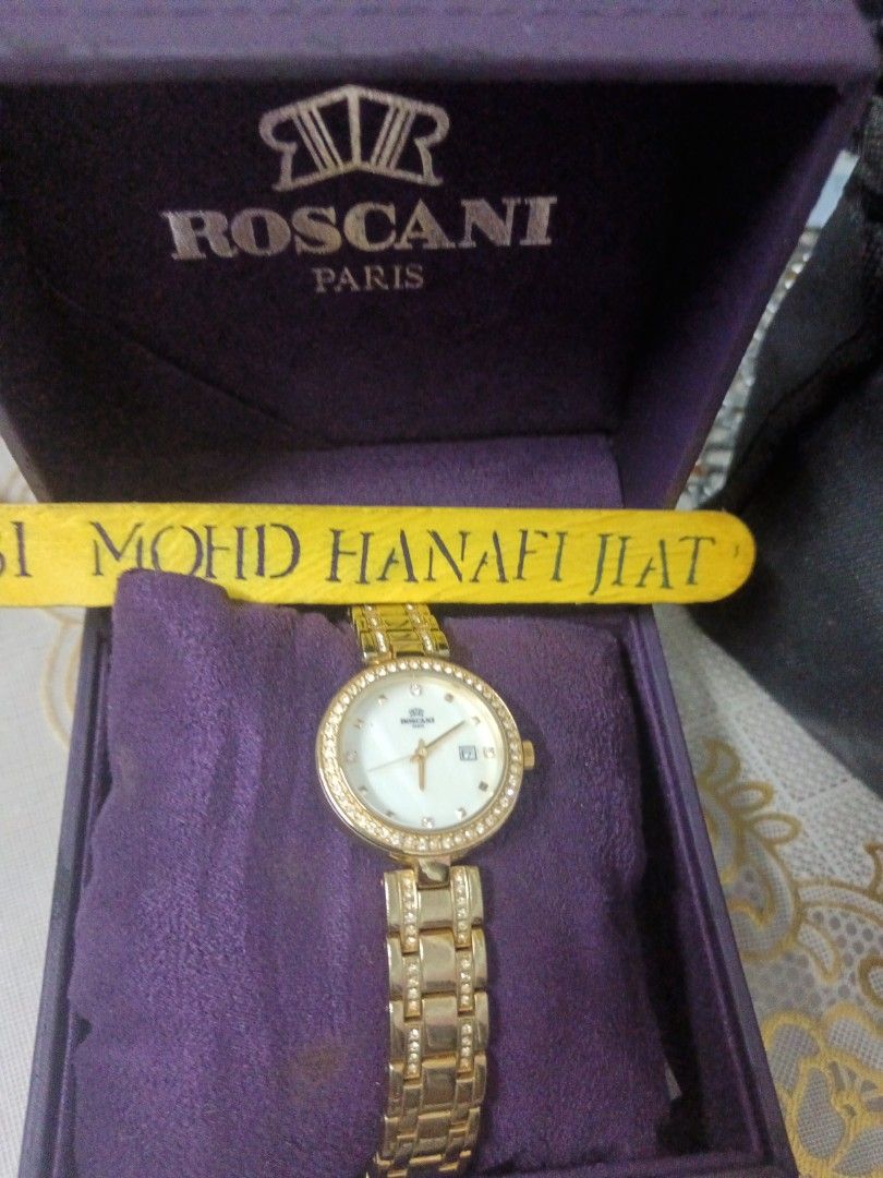 Authentic Roscani watch, Women's Fashion, Watches & Accessories ...