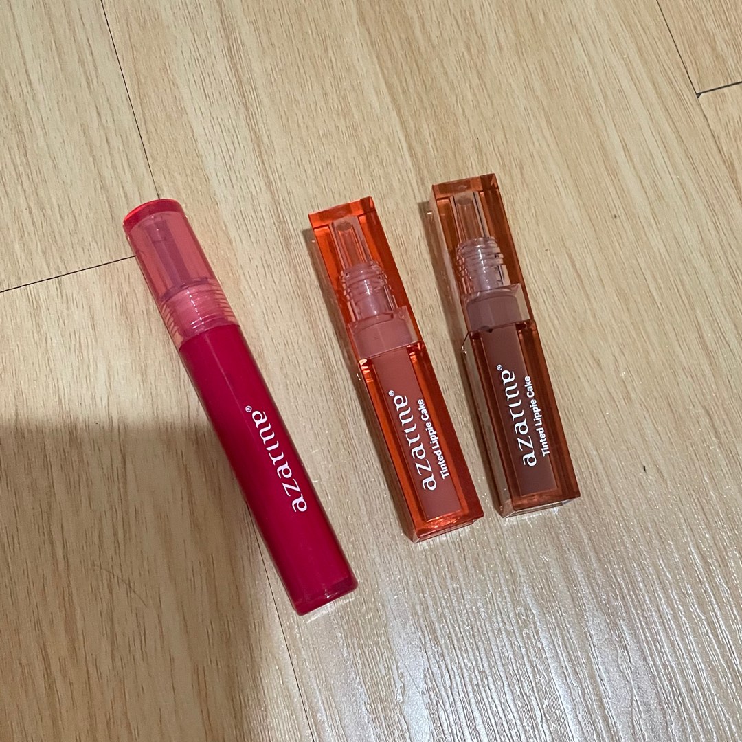 AZARINE VELVETY LIPPIE CREAM & LIP TINT, Kesehatan & Kecantikan, Rias ...