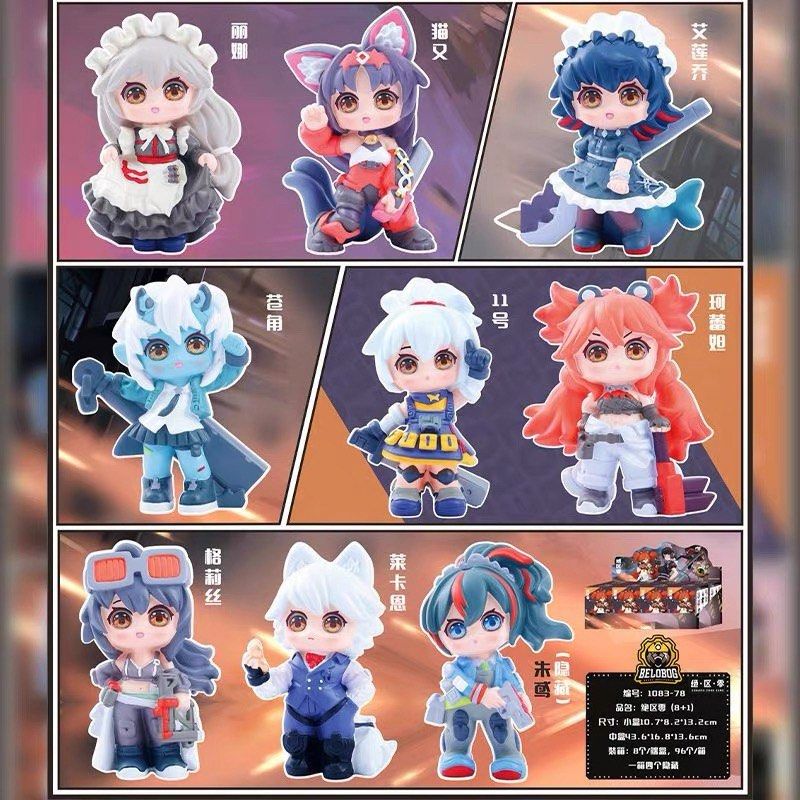 BRAND NEW ZZZ Zenless Zone Zero Blind Box Resin Figure Mini Figurine ...