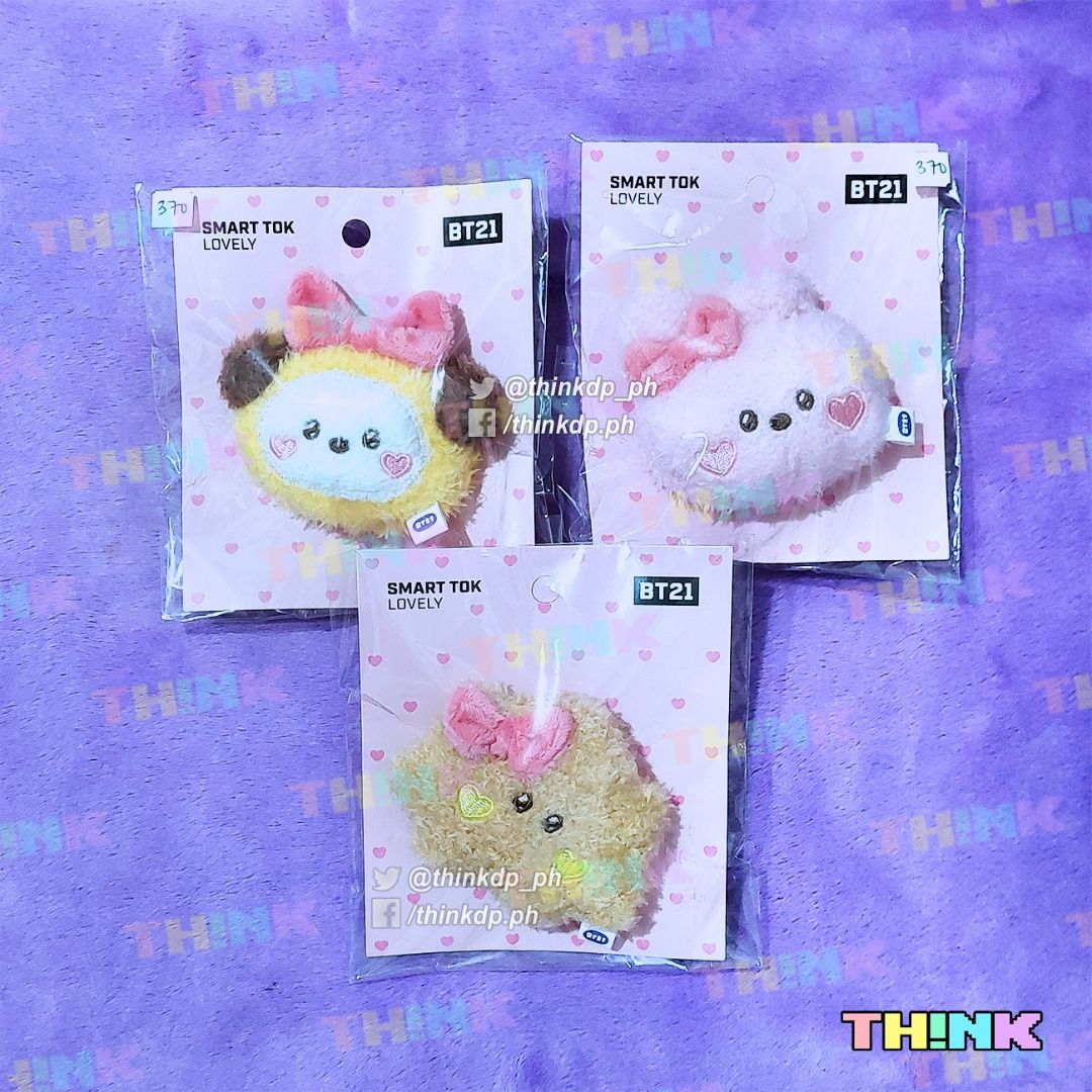 BT21 Minini Lovely Smart Tok ( bts griptok smarttok chimmy cooky shooky ...