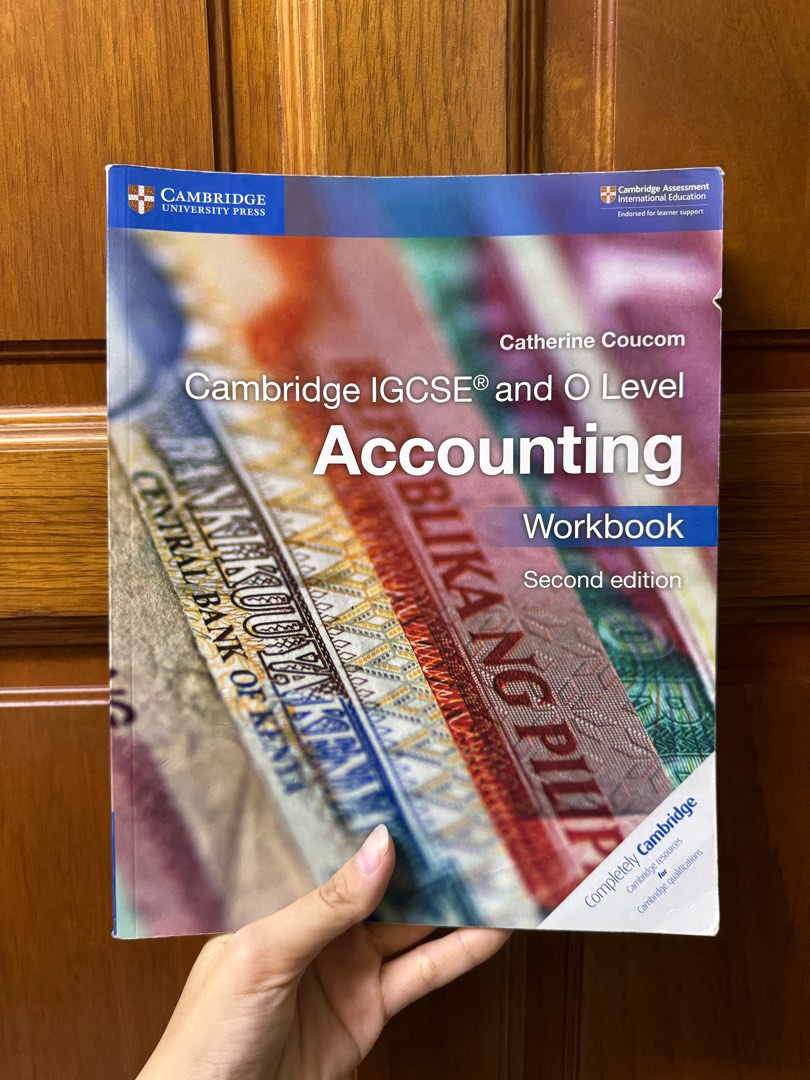Cambridge IGCSE Accounting Workbook (Free Shipping), Hobbies & Toys ...
