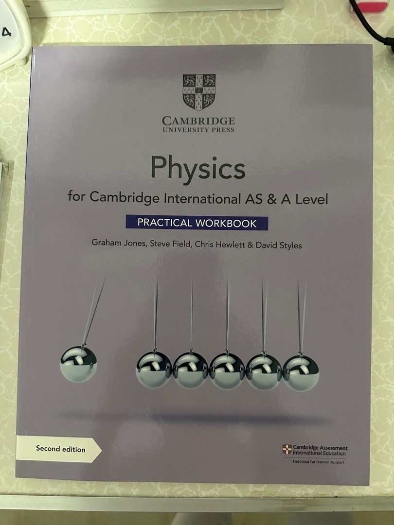 Cambridge International AS & a Level Physics Practical Workbook (2ND ...