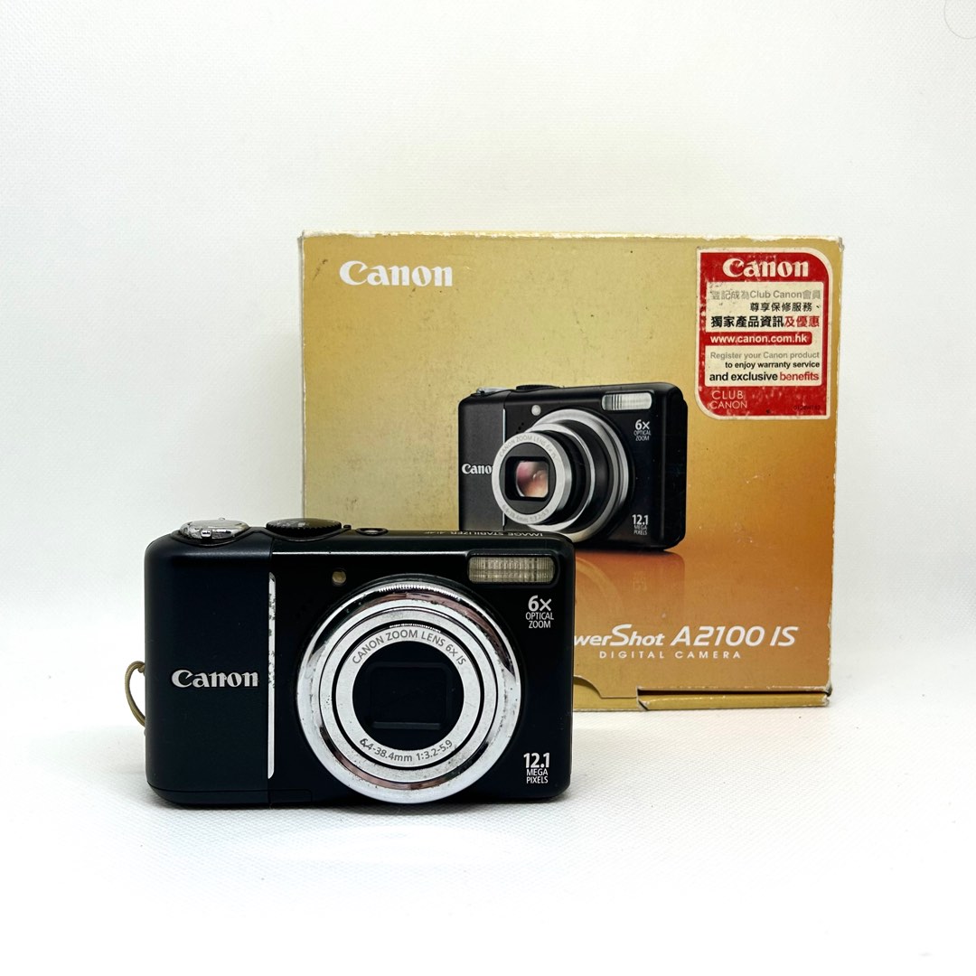 Canon Powershot A2100 IS Digicam Digital Camera, Photography, Cameras ...