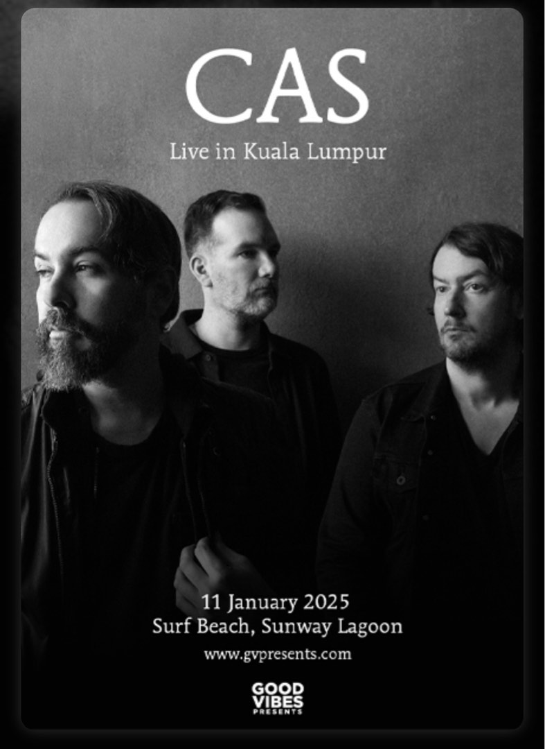 CAS LIVE IN KL, Tickets & Vouchers, Event Tickets on Carousell