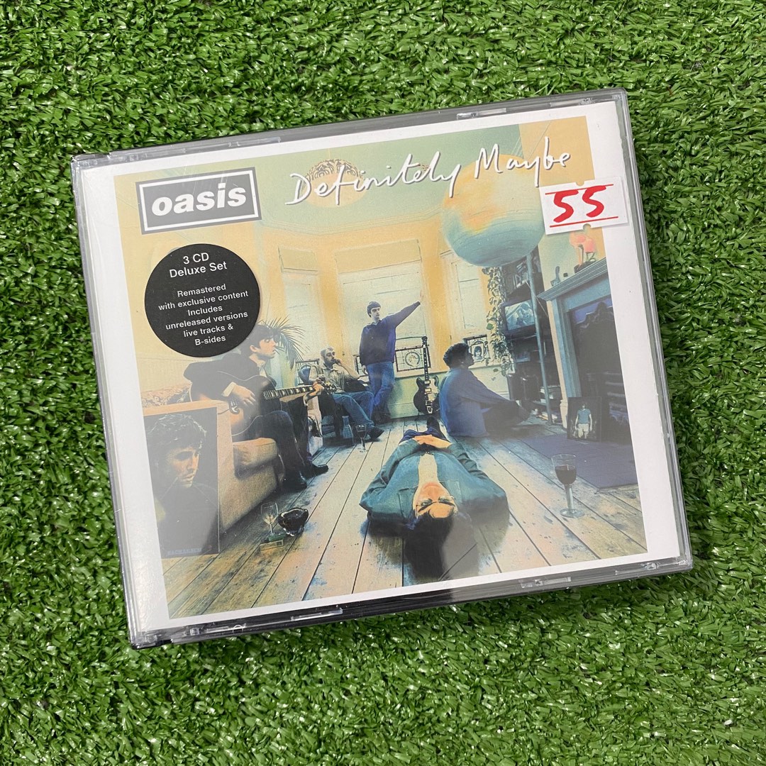 CD OASIS definitely maybe (3CD) new seal, Hobbies & Toys, Music & Media ...