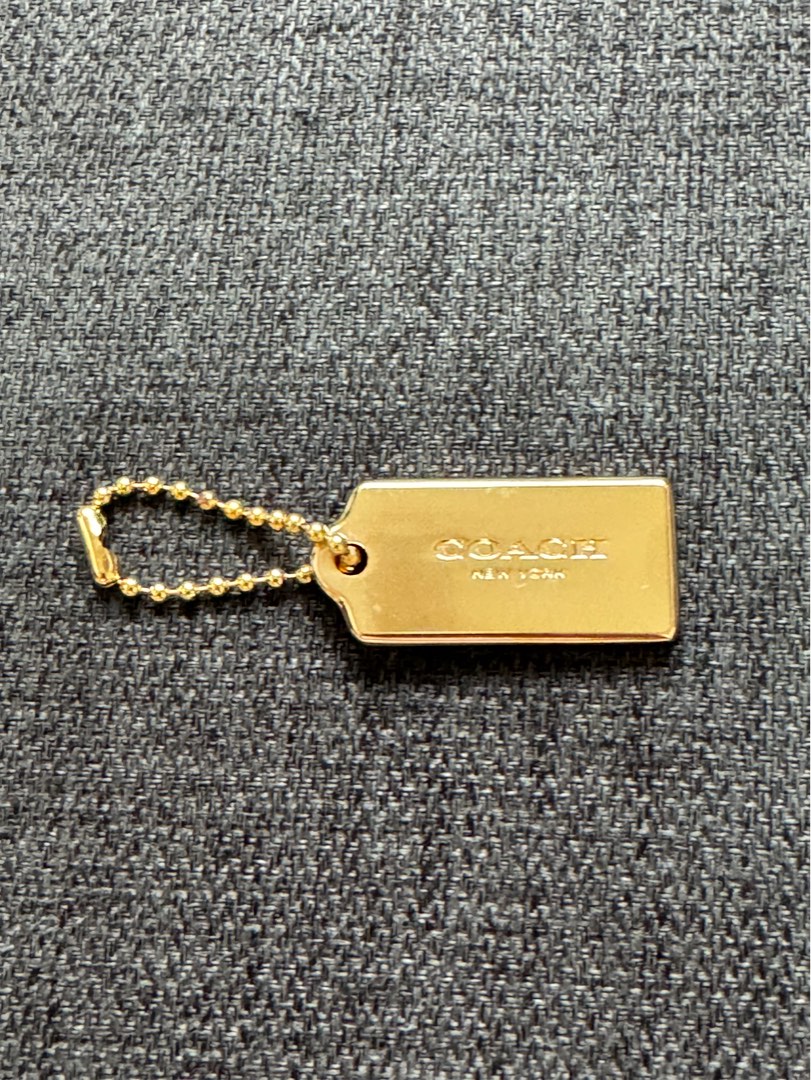 Coach bag tag, Women's Fashion, Watches & Accessories, Other ...