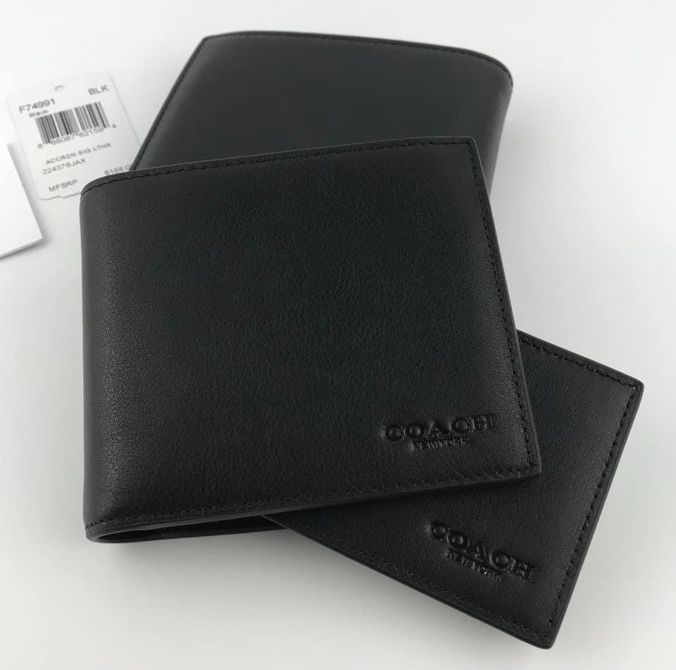 Coach Wallet, Men's Fashion, Watches & Accessories, Wallets & Card ...