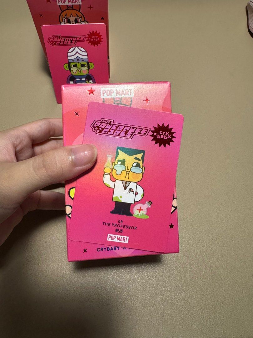 CRYBABY PPG SERIES FIGURES (The Professor & Mojo Jojo), Hobbies & Toys ...