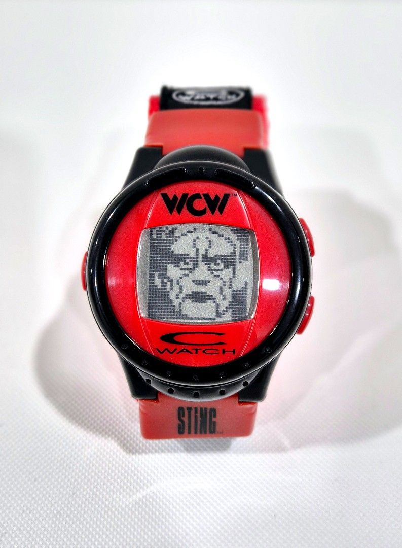 C-Watch Trendmasters WWE WCW NWO Wrestling Champion (Sting) Vintage ...