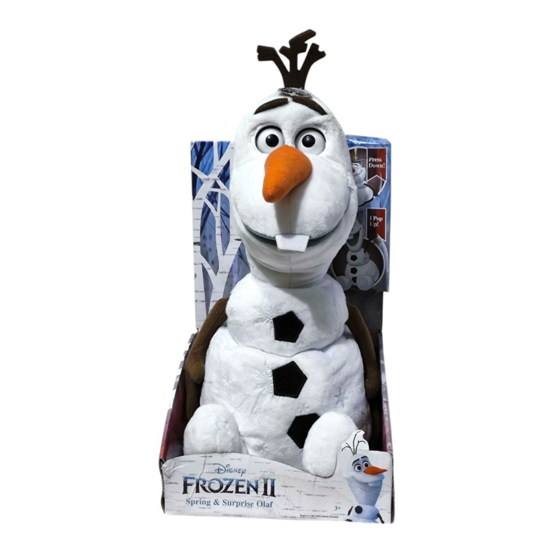 Disney Olaf Frozen 2 Spring & Surprise Plush Pop Up & Talk, Hobbies ...