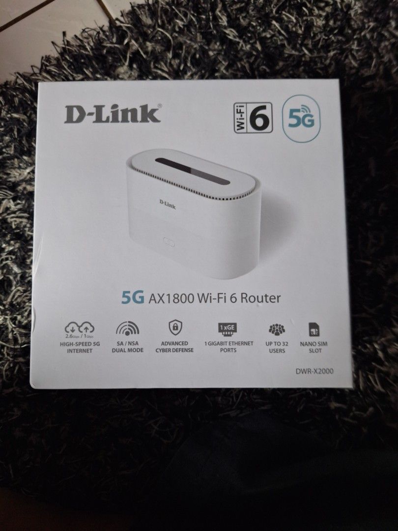 DLink Sim Card 5G Router, Computers & Tech, Parts & Accessories ...