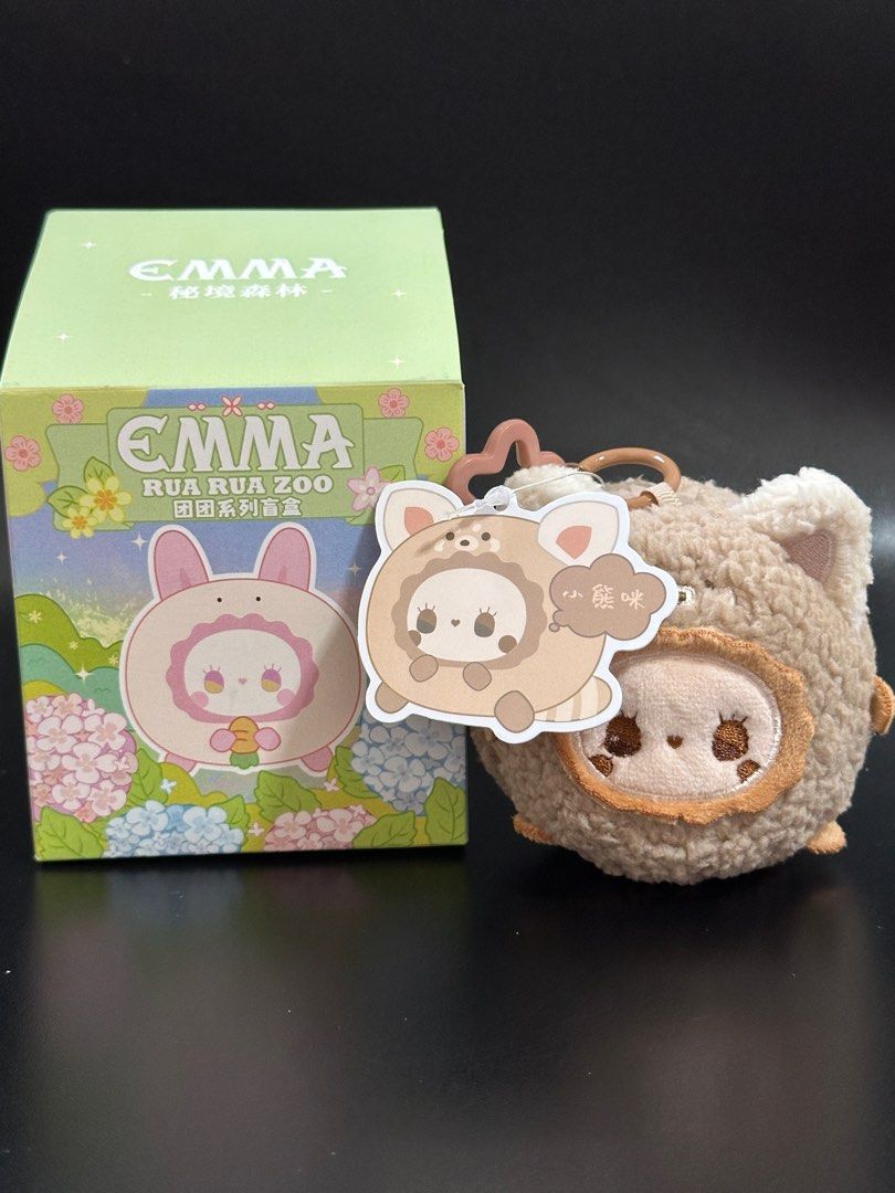 EMMA RUA RUA ZOO ( Plushies, Keychain ) - Bear, Hobbies & Toys, Toys ...