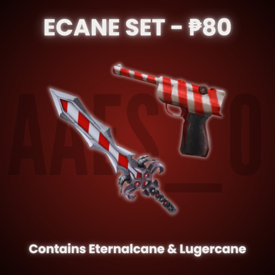 ETERNALCANE/ECANE SET GODLYS │ Roblox Murder Mystery 2 Game │ aaes_0 ...