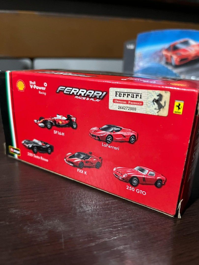 Ferrari 250 GTO Shell V Power, Hobbies & Toys, Toys & Games on Carousell