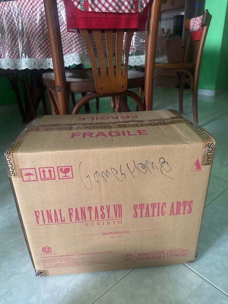 Final Fantasy 7 Rebirth - Sephiroth Static Arts, Hobbies & Toys, Toys ...