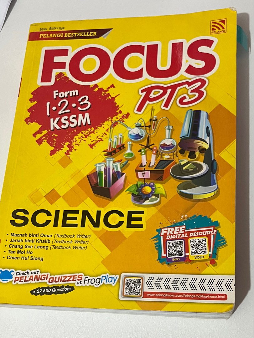 FOCUS PT3 SCIENCE KSSM 2019, Hobbies & Toys, Books & Magazines ...
