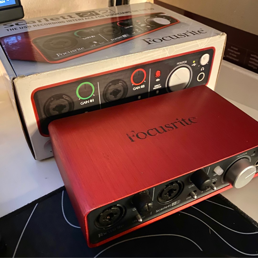 Focusrite Scarlett 2i2 (1st Generation) Audio Interface, Audio, Other ...