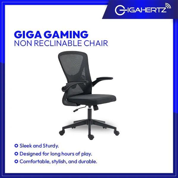Giga Gaming Non Reclinable Chair, Furniture & Home Living, Furniture ...