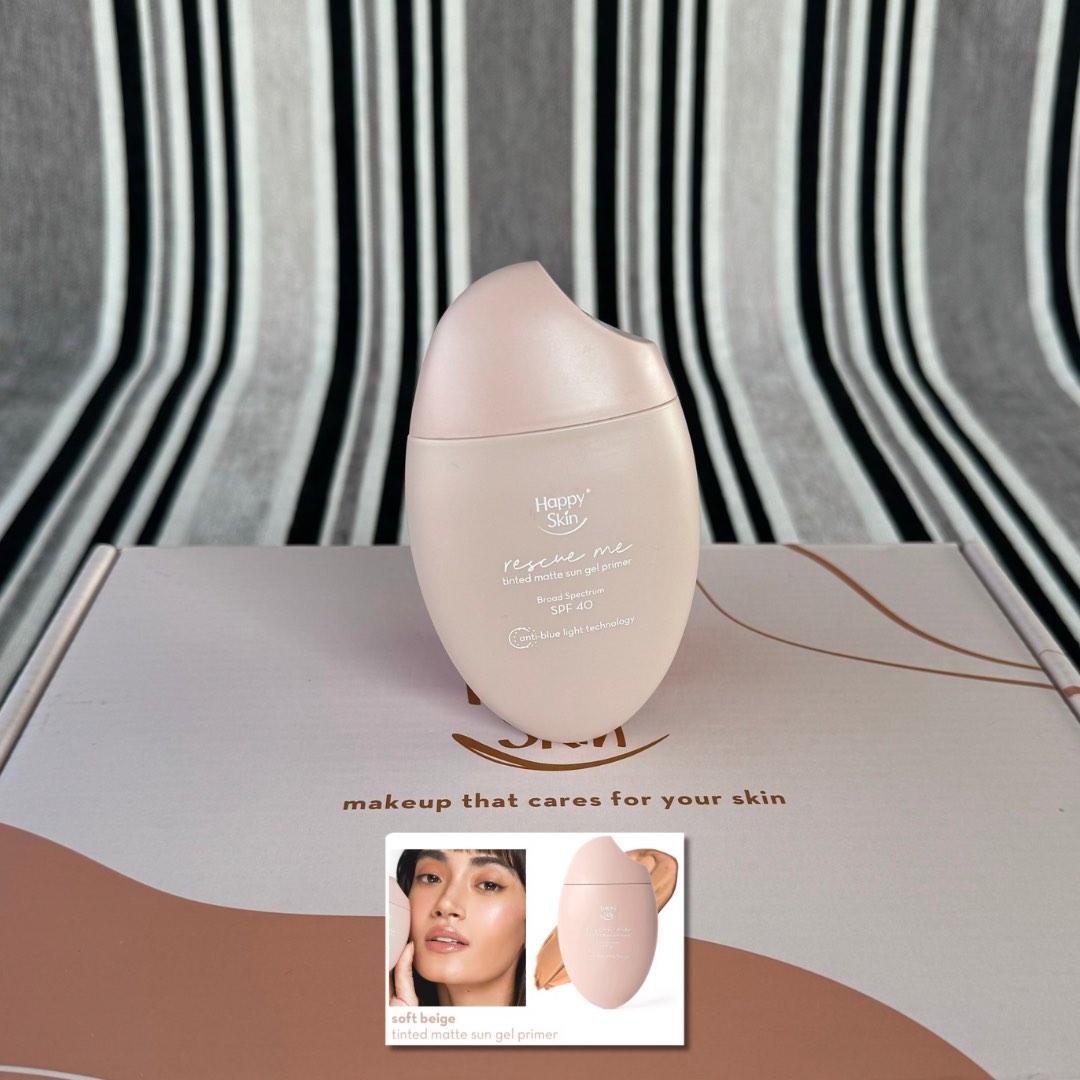 Happy Skin Rescue Me Tinted Matte Sun Gel Primer Broad Spectrum SPF 40 ...