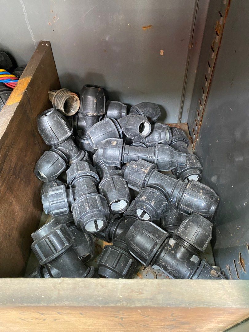 HDPE Poly Fitting Poly Pipe Connector Smart Coupler Elbow Tee End Cap ...