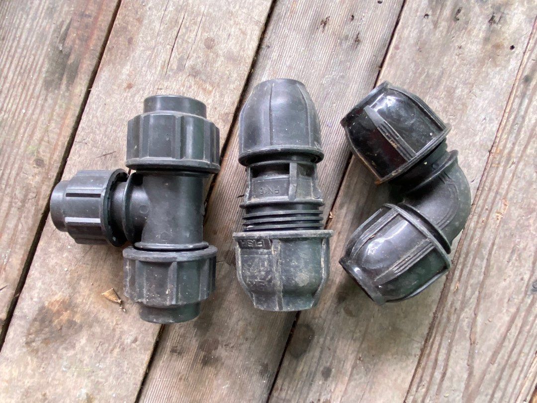 HDPE Poly Fitting Poly Pipe Connector Smart Coupler Elbow Tee End Cap ...