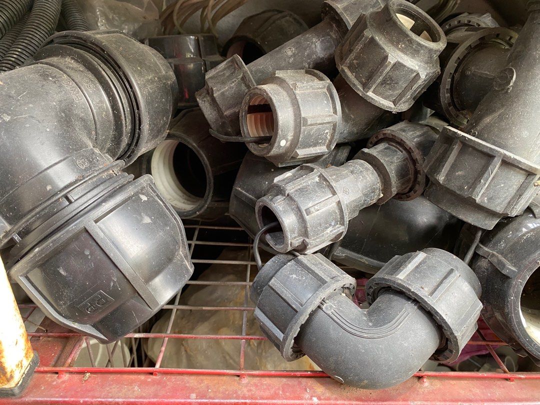 HDPE Poly Fitting Poly Pipe Connector Smart Coupler Elbow Tee End Cap ...
