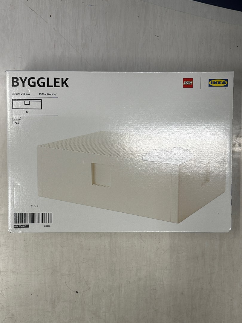 IKEA Lego Bygglek Box, Hobbies & Toys, Toys & Games on Carousell
