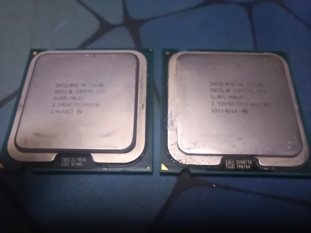 Intel Core 2 Duo CPU E4500 & E7200, Computers & Tech, Parts & Accessories, Computer Parts on ...