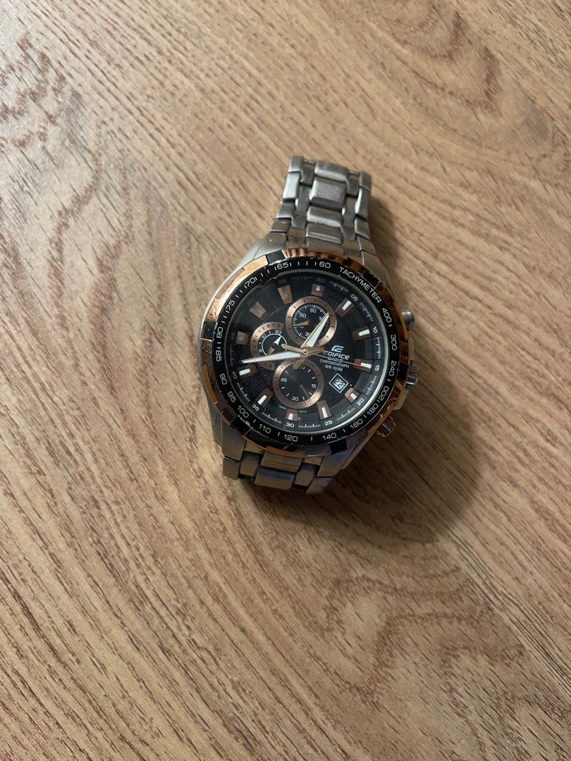 Jam casio edifice gold, Men's Fashion, Watches & Accessories, Watches ...