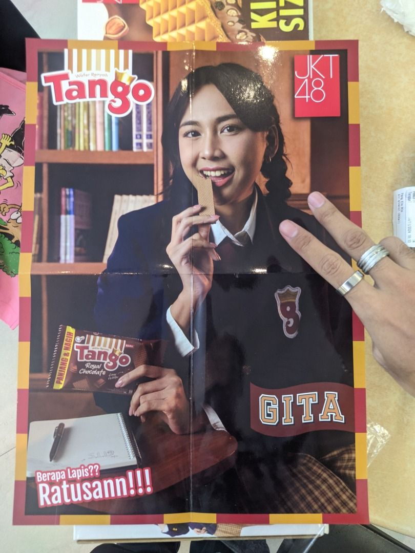 Jual Poster Tango Gita JKT48 - Waffle Oshi Pack 👉(Cek Deskripsi) , J ...