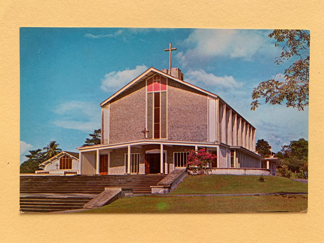 KUCHING Church 1960 Postcard, Hobbies & Toys, Collectibles ...