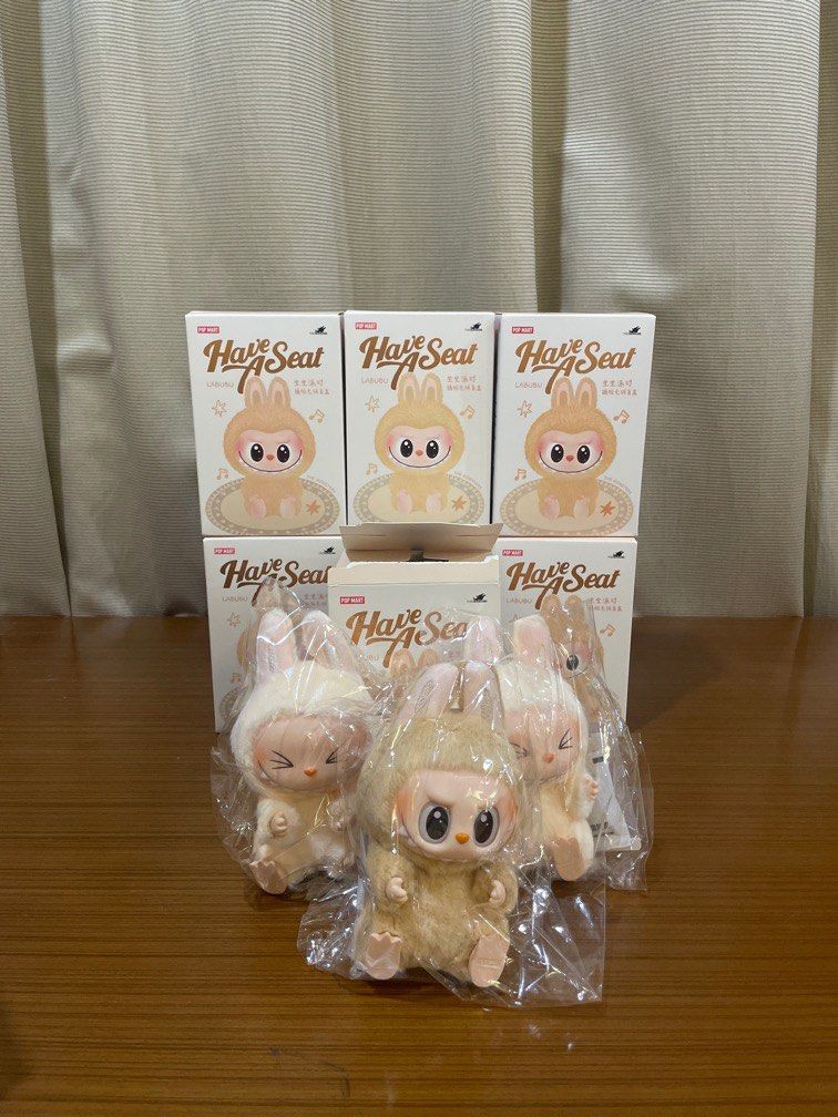 Labubu! (with verification code) - 10x Have A Seat , 5x Exciting ...