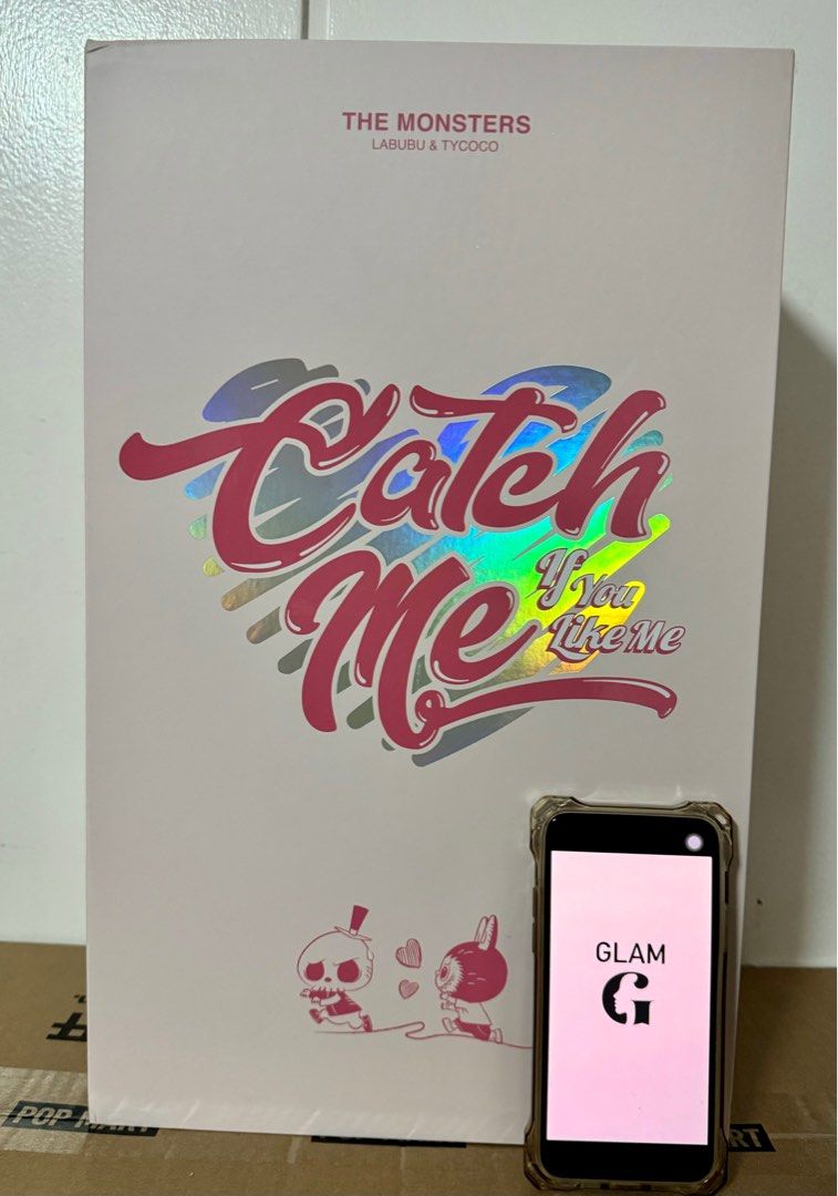 LABUBU - Catch Me If You Like Me Series-Vinyl Doll Gift Box, Hobbies ...