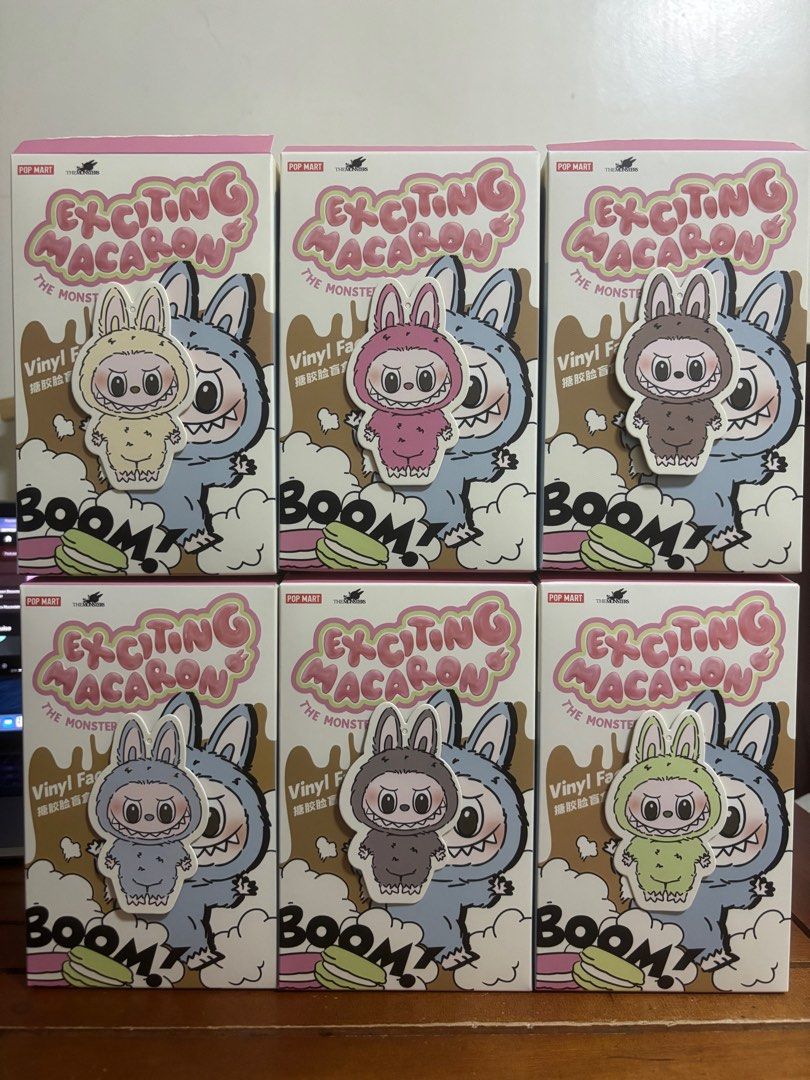 Labubu, Molly, Skullpanda, Crybaby, Hobbies & Toys, Toys & Games on ...