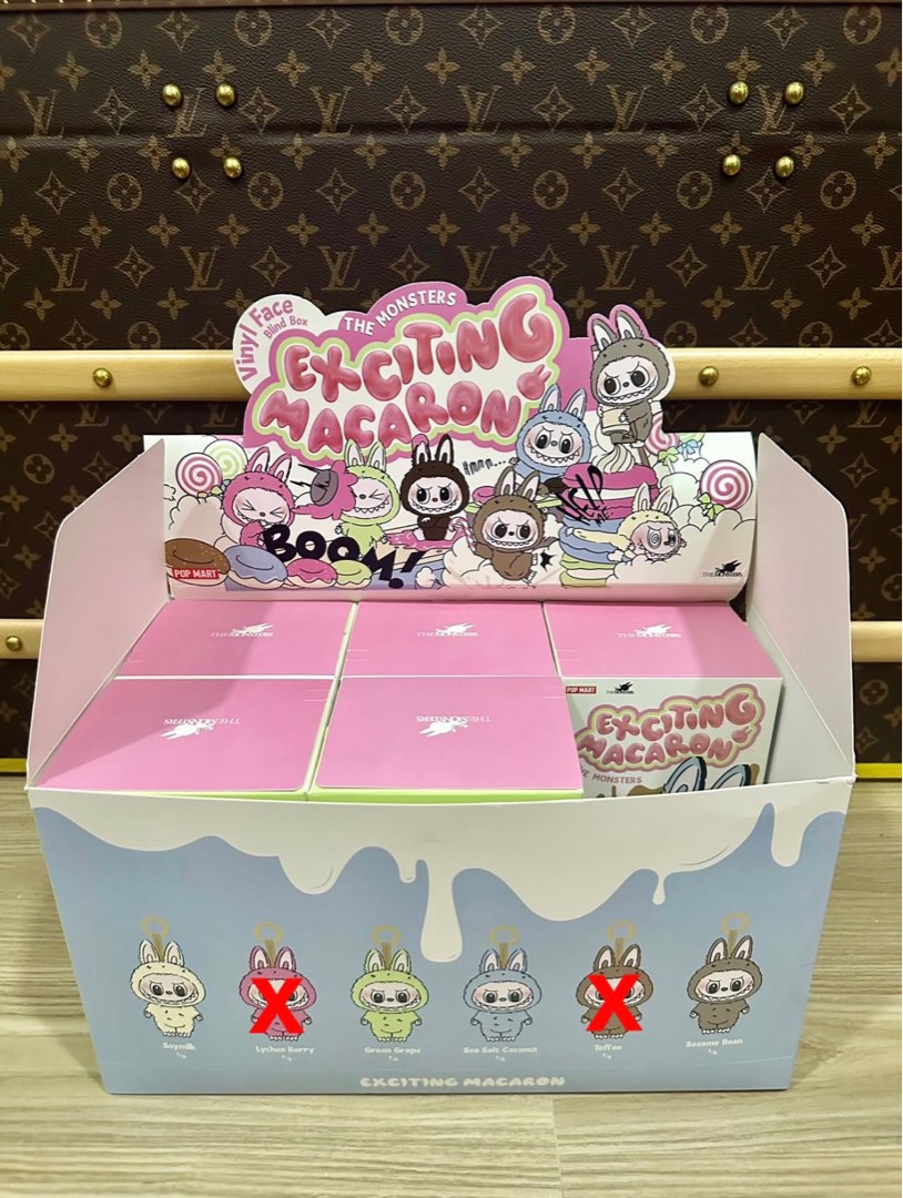 Labubu Ver 1 - Soymilk, Sesame Bean, Green Grape, Hobbies & Toys, Toys ...